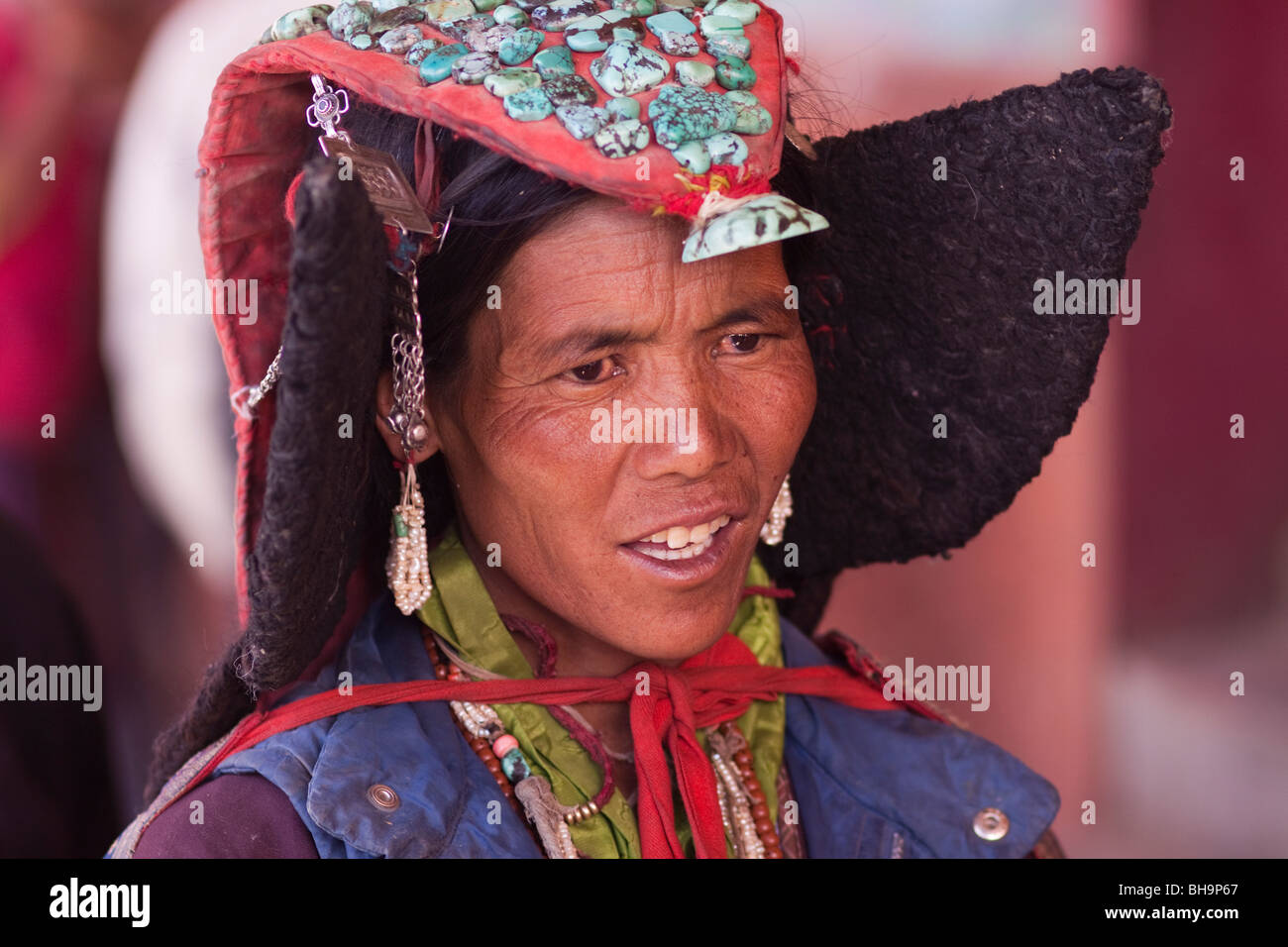 Ladakh woman festival hi-res stock photography and images - Alamy