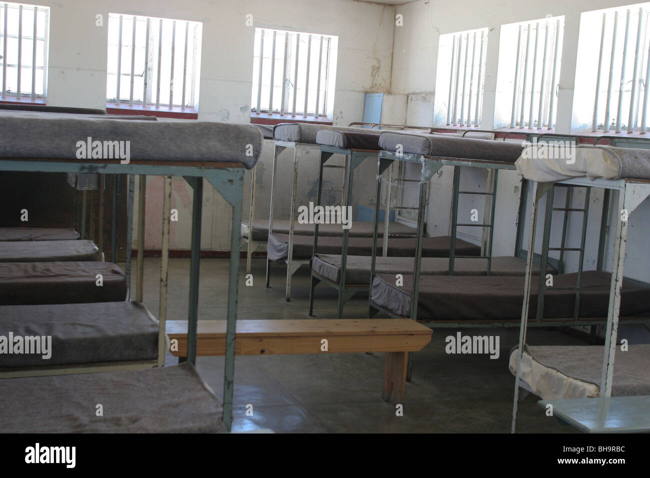 Robben Island prison, where Nelson Mandela was incarcerated, Robben ...