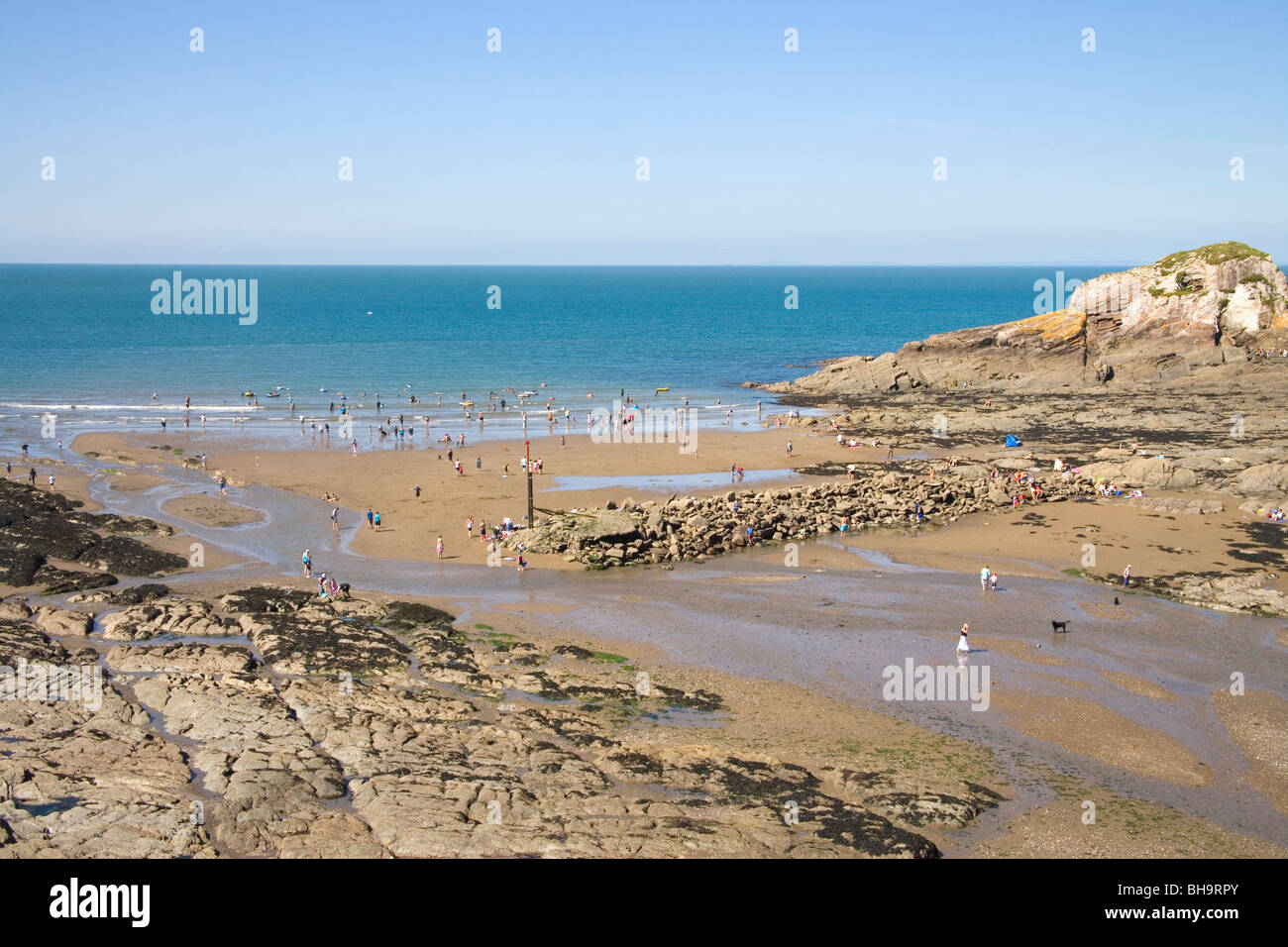 Devon Combe Martin Sand High Resolution Stock Photography and Images ...