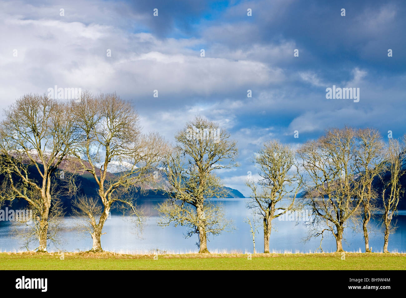 The South West Shores of Loch Ness at Fort Augustus, Inverness-shire ...