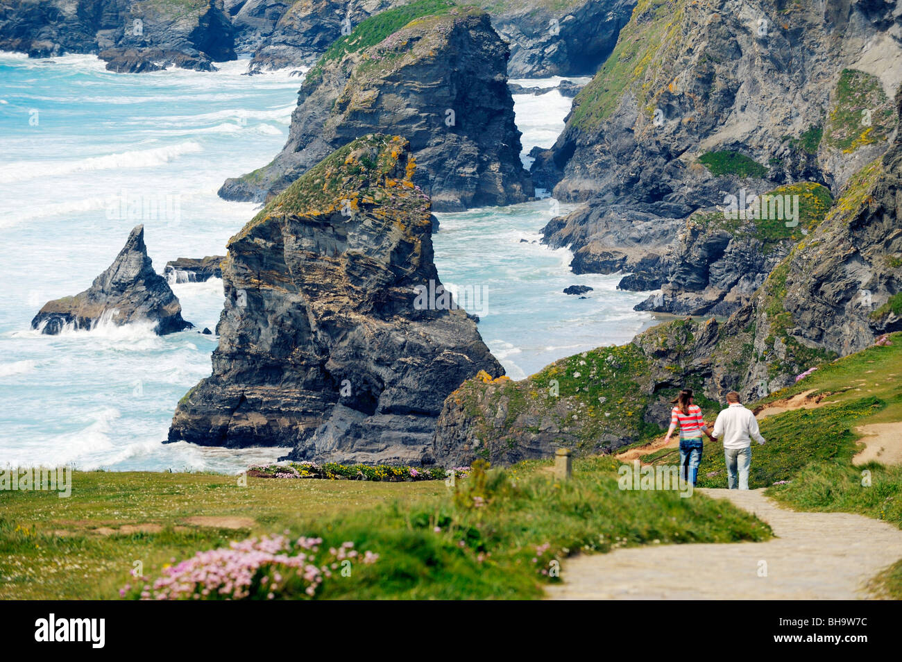 South west coast path walks hi-res stock photography and images - Alamy