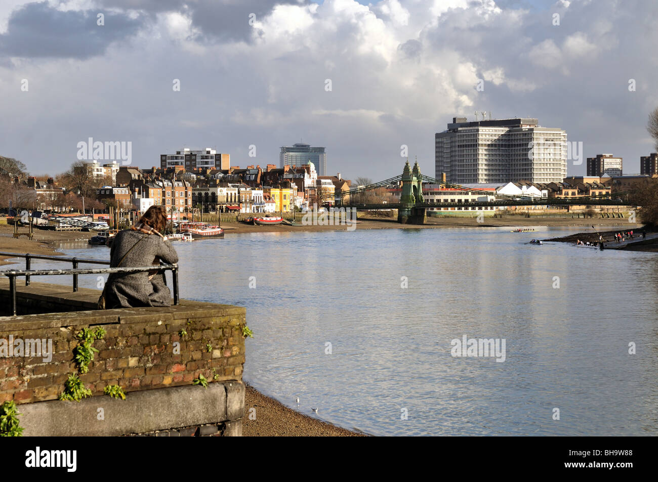 River Thames at Hammersmith Stock Photo - Alamy