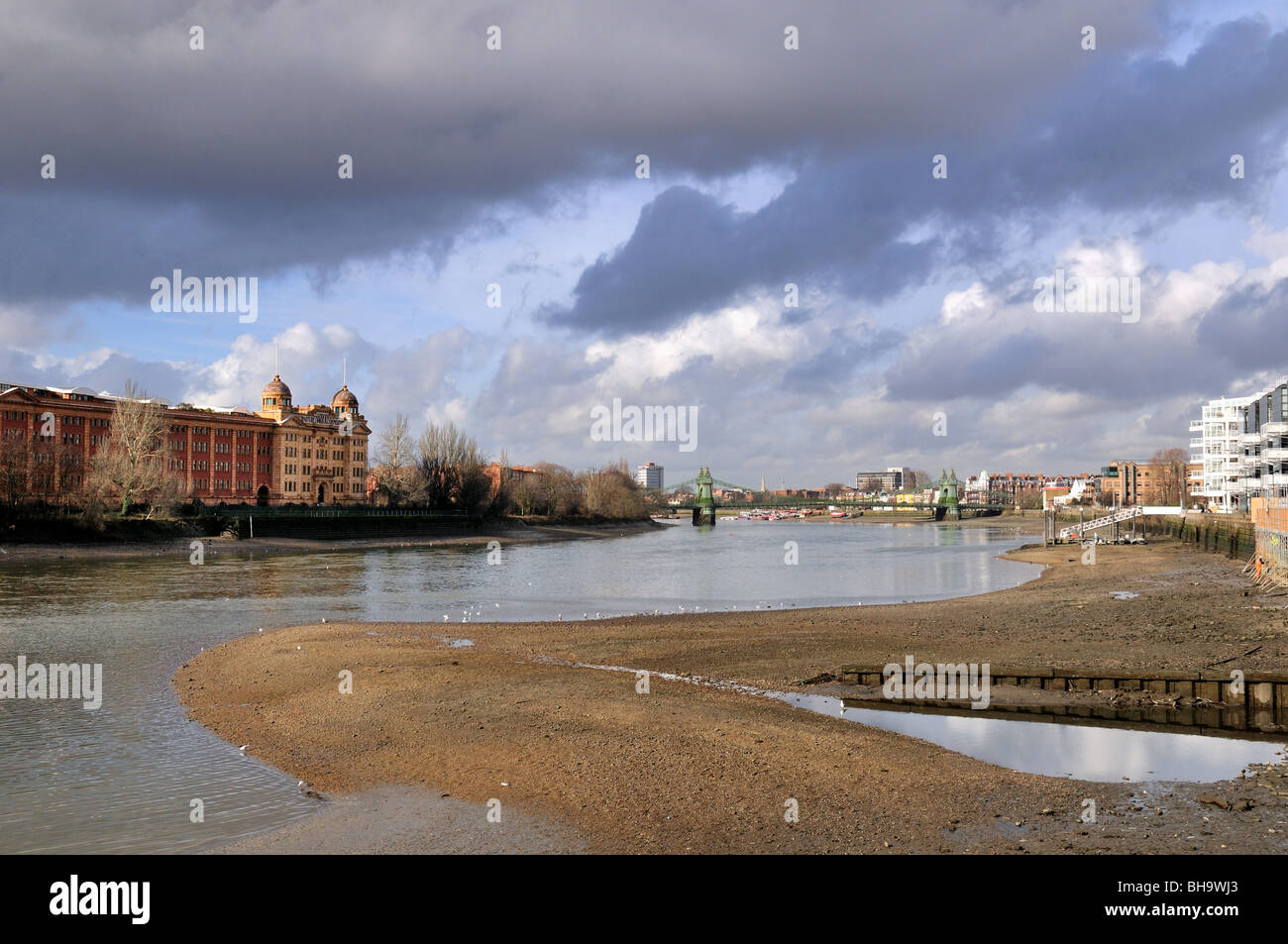 River Thames at Hammersmith Stock Photo - Alamy
