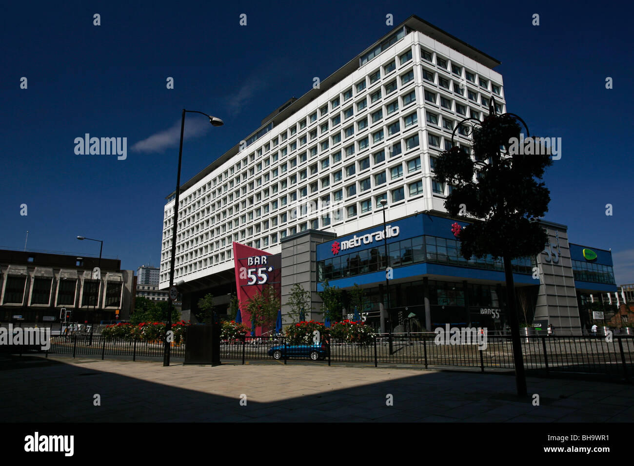 55 Degrees North apartment complex and metro radio, Newcastle upon Tyne ...