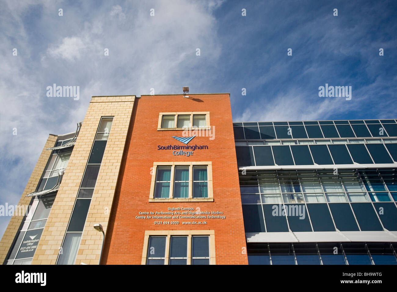 South Birmingham College, Birmingham, West Midlands, England Stock ...