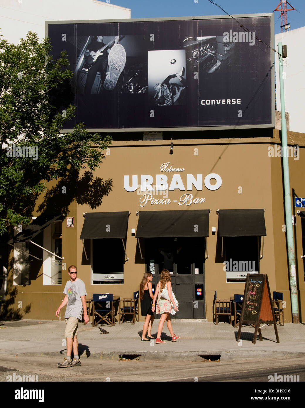 Palermo viejo bar cafe pub buenos aires argentina hi-res stock ...