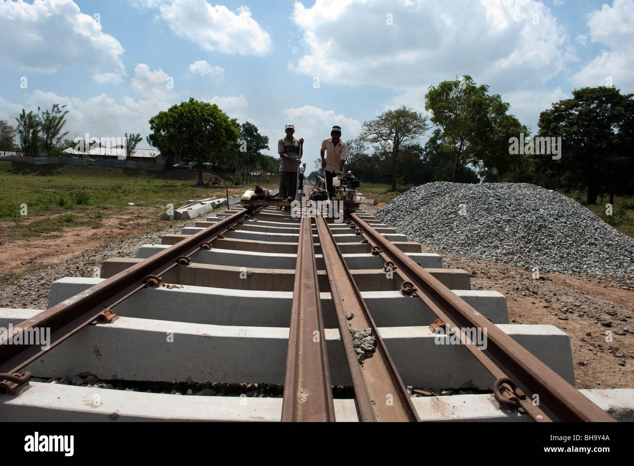 Vavuniya to Jaffna train line construction a 2 year project connecting ...