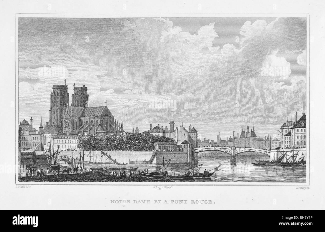 Le pont du Black and White Stock Photos & Images - Alamy