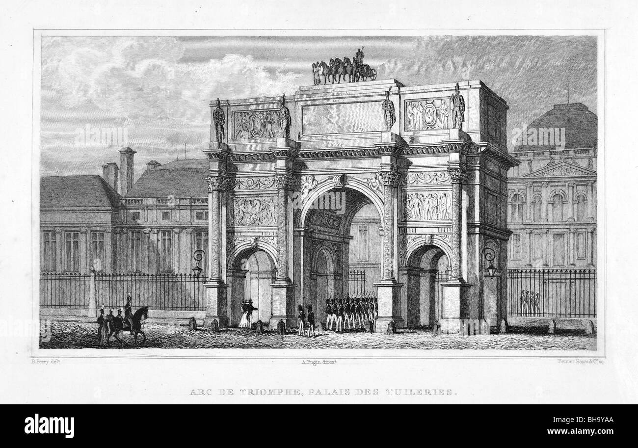 Tuileries palace napoleon hi-res stock photography and images - Alamy