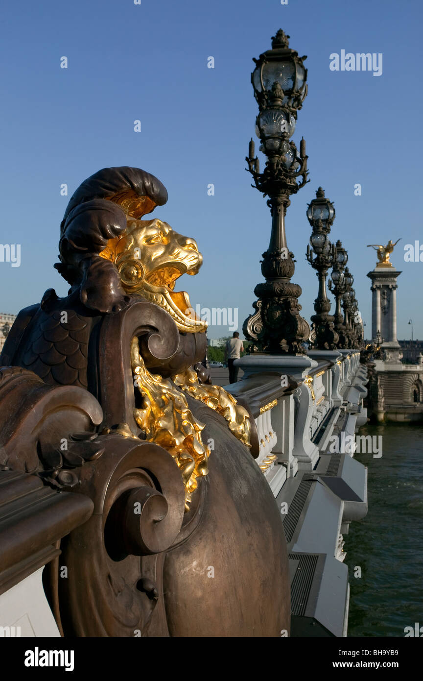 Pont Alexandra III, Paris, France Stock Photo - Alamy