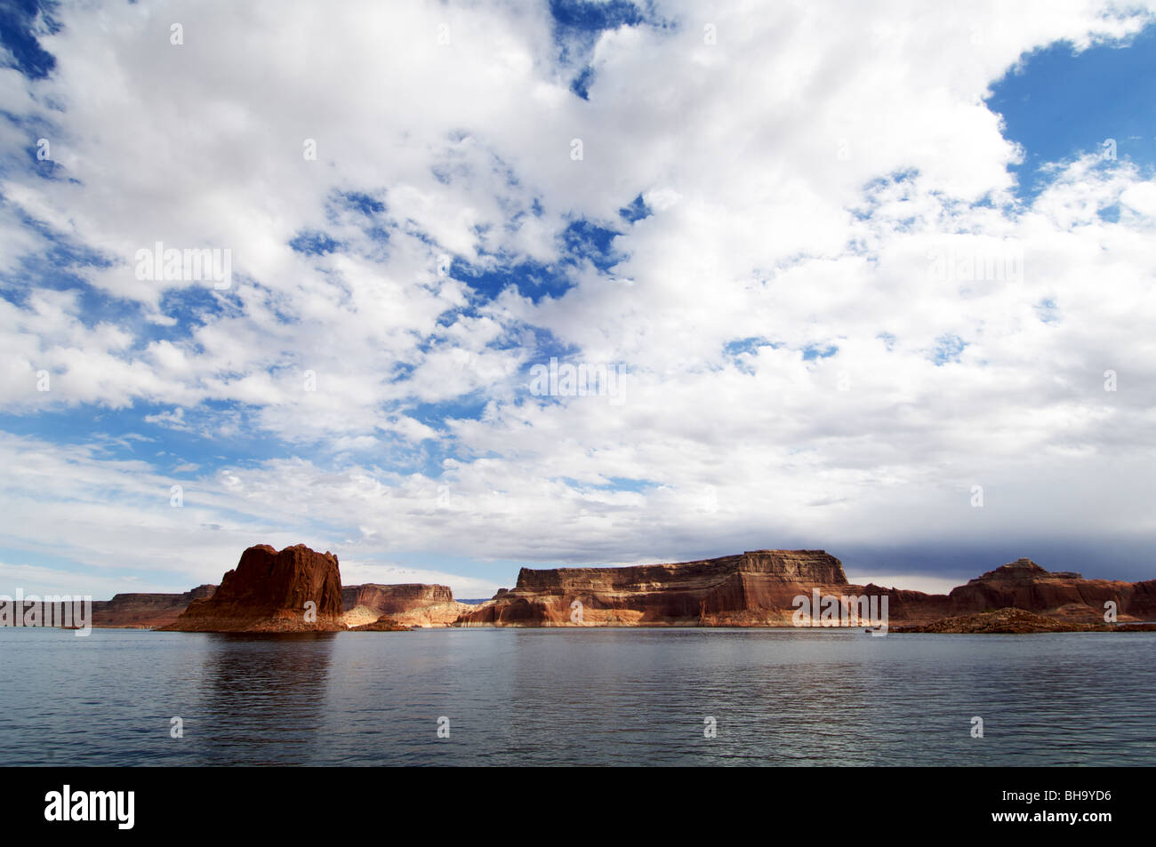 Lake Powell Glen Canyon National Recreation Area Arizona Stock Photo ...