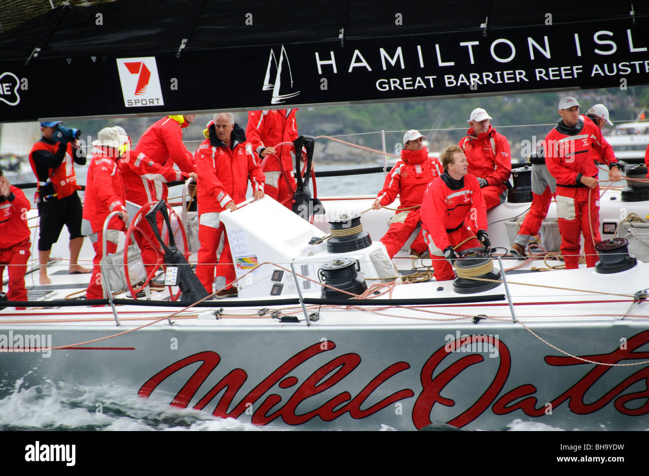 SYDNEY, Australia - SYDNEY, Australia - Super maxi yacht Wild Oats XI ...