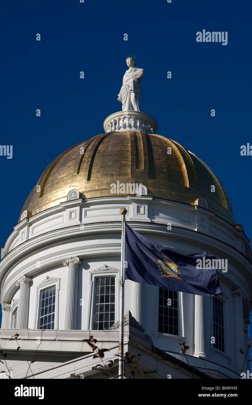 Montpelier Vermont State Capitol Building High Resolution Stock ...