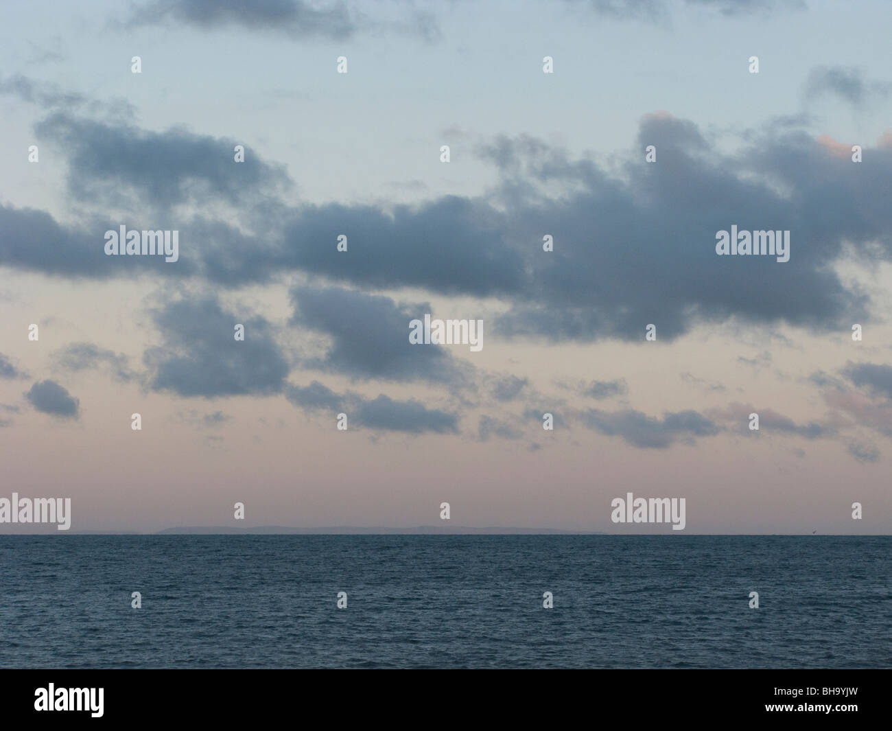 Northern Ireland sea view with clouds Stock Photo - Alamy