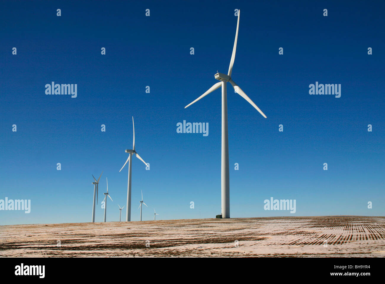 Wind turbine Wind farm Stock Photo - Alamy