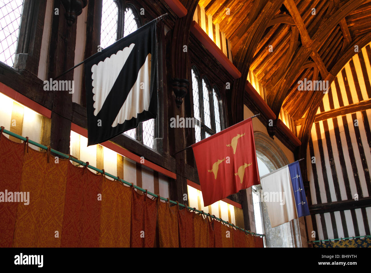 Flag of Agnes Trywhitt Gainsborough Old Hall North side of the Great ...