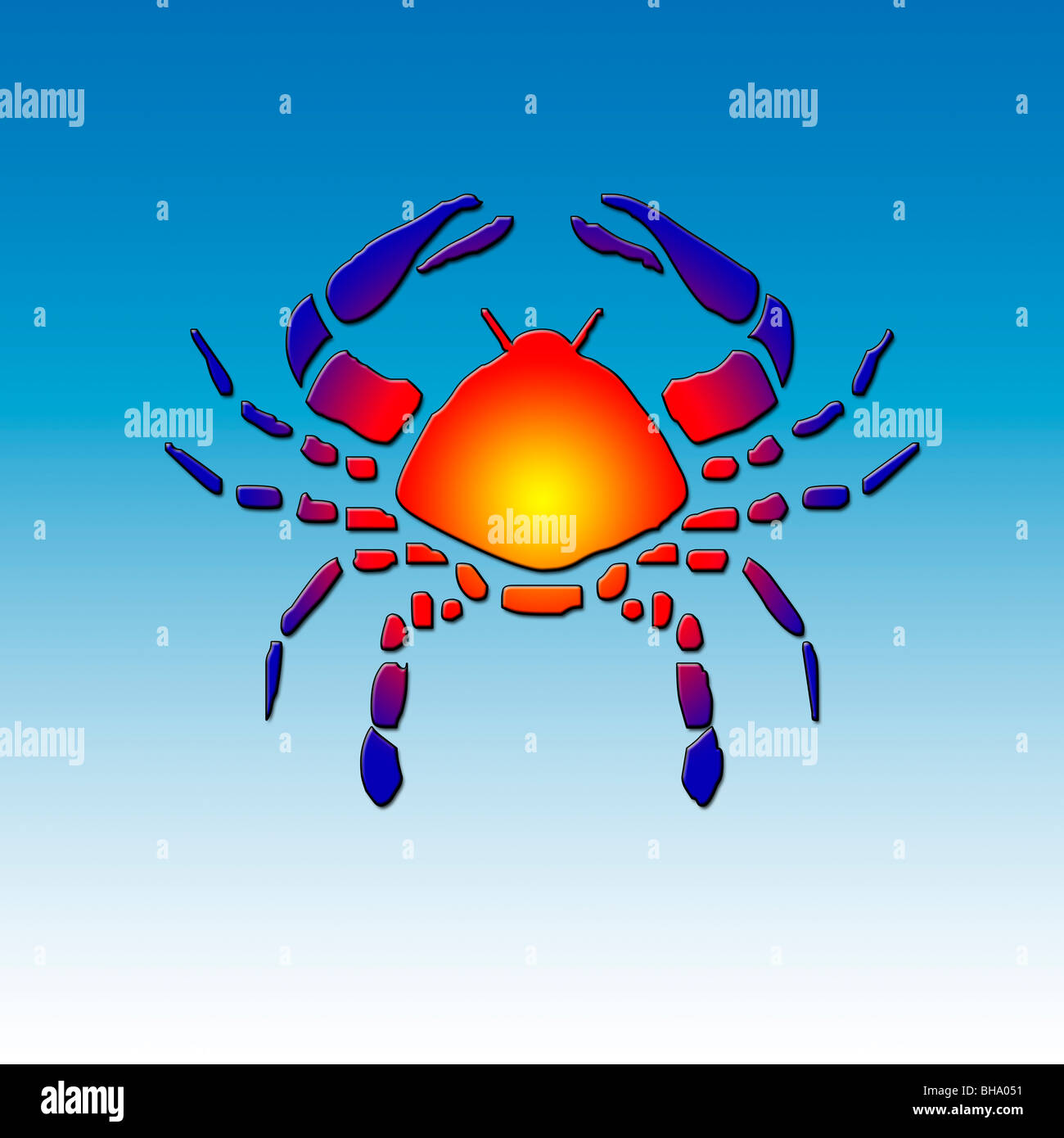 Cancer, Zodiac Astrology Sign Stock Photo - Alamy