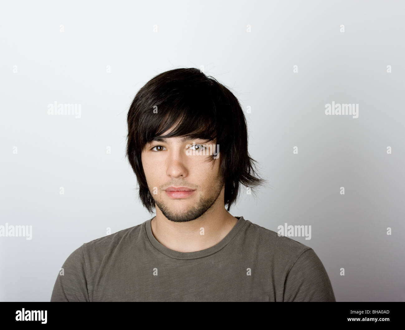 Picture of Good looking young man portrait Stock Photo - Alamy