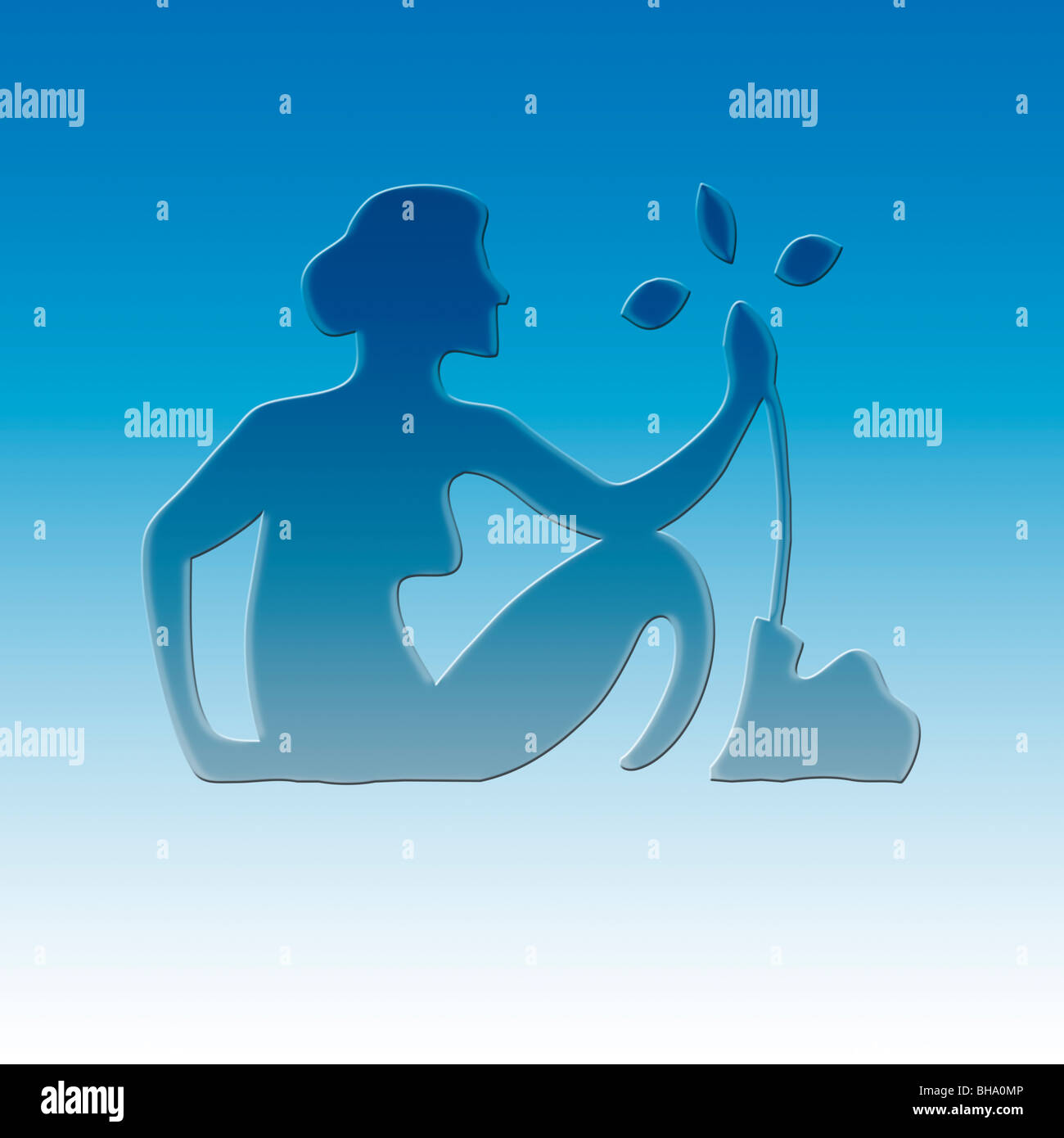 Virgo Zodiac Horoscope Star Sign Stock Photo - Alamy