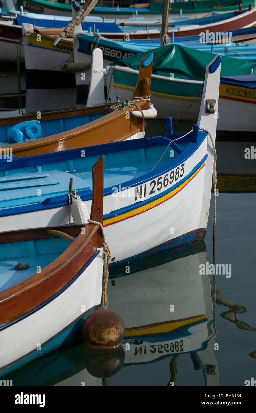 Old small wooden fishing boats High Resolution Stock Photography and ...
