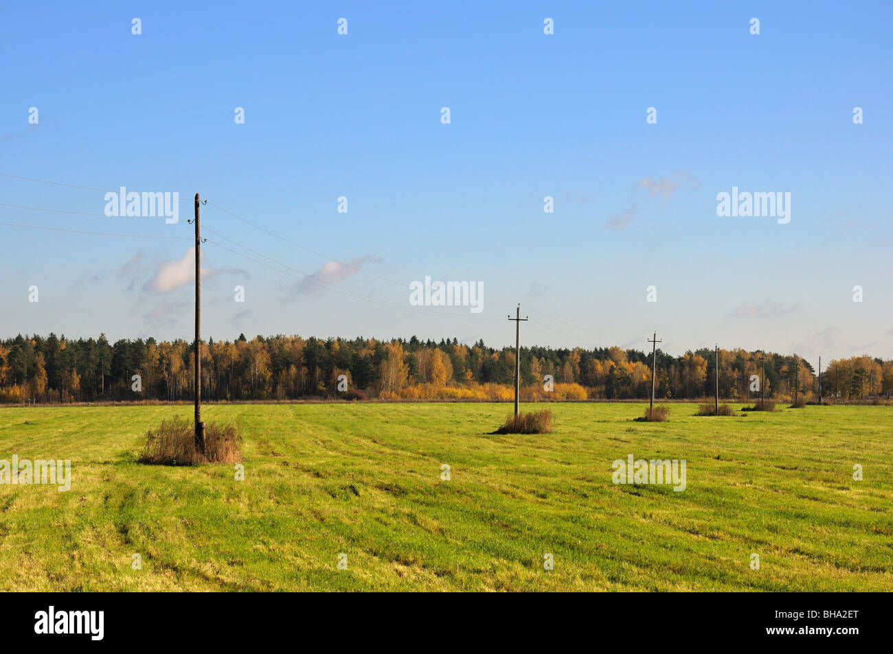 Telegraph pole sign hi-res stock photography and images - Alamy