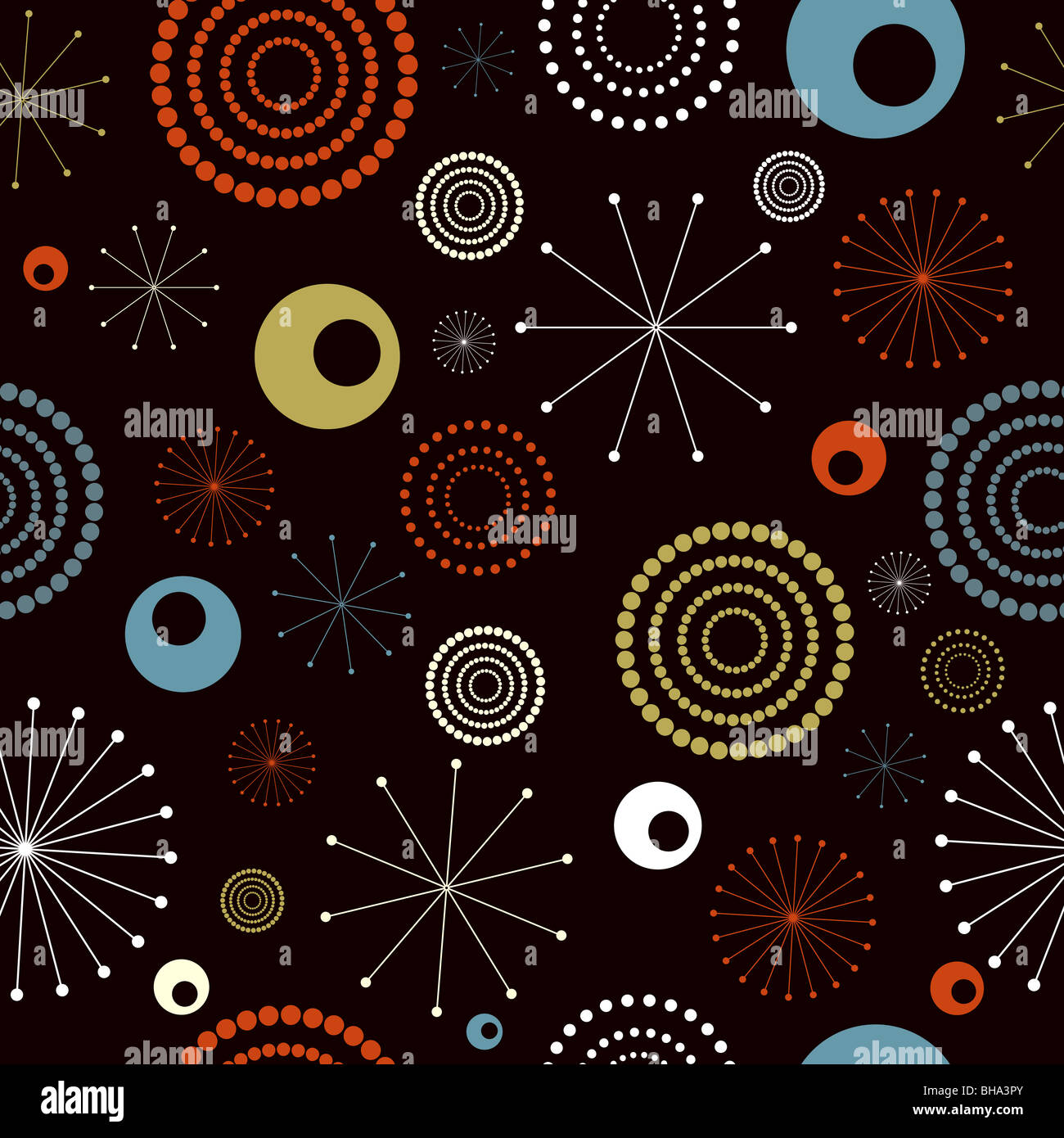 Seamless tile retro background Stock Photo - Alamy