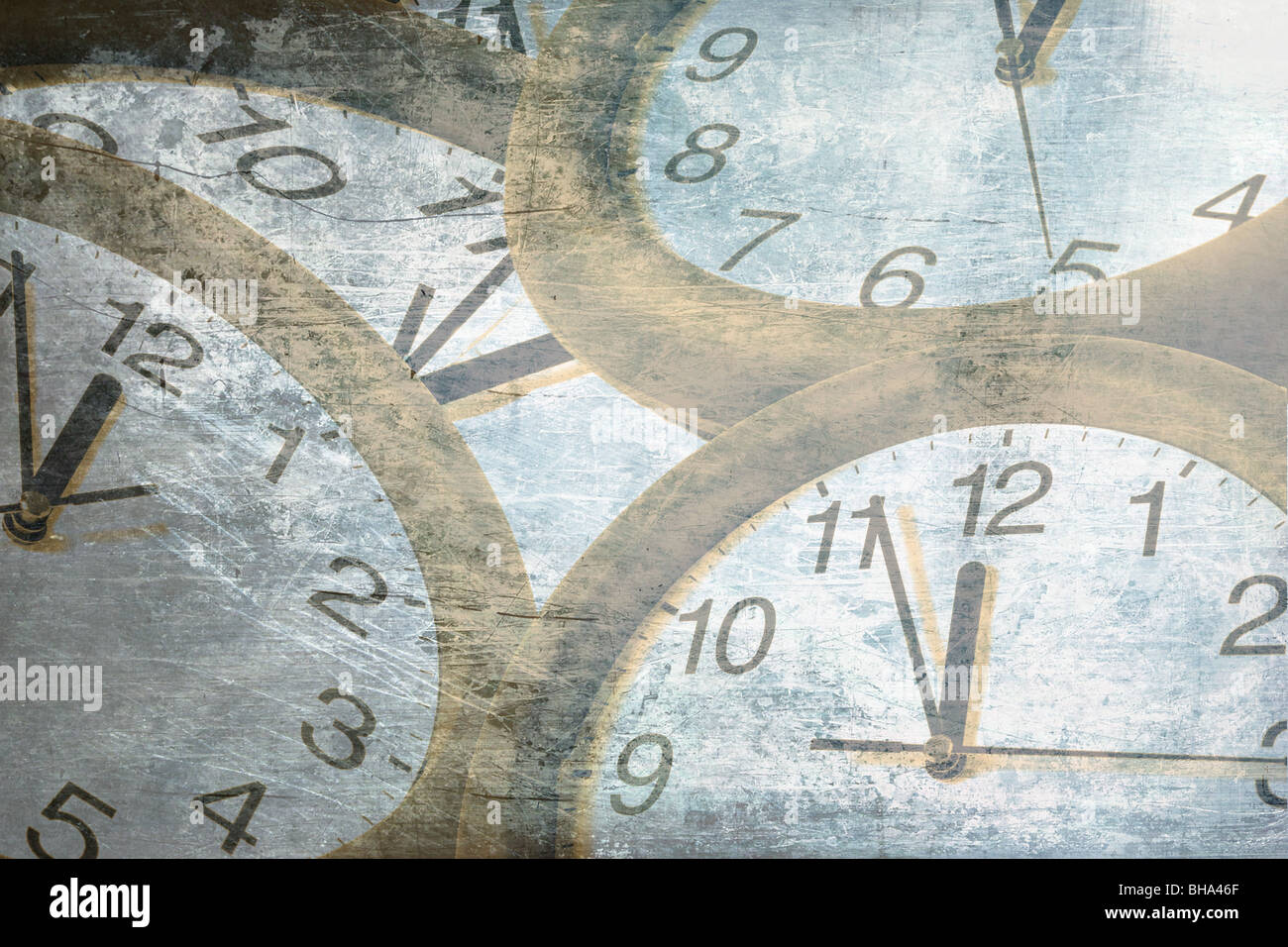 abstract time concept . old clock Stock Photo - Alamy