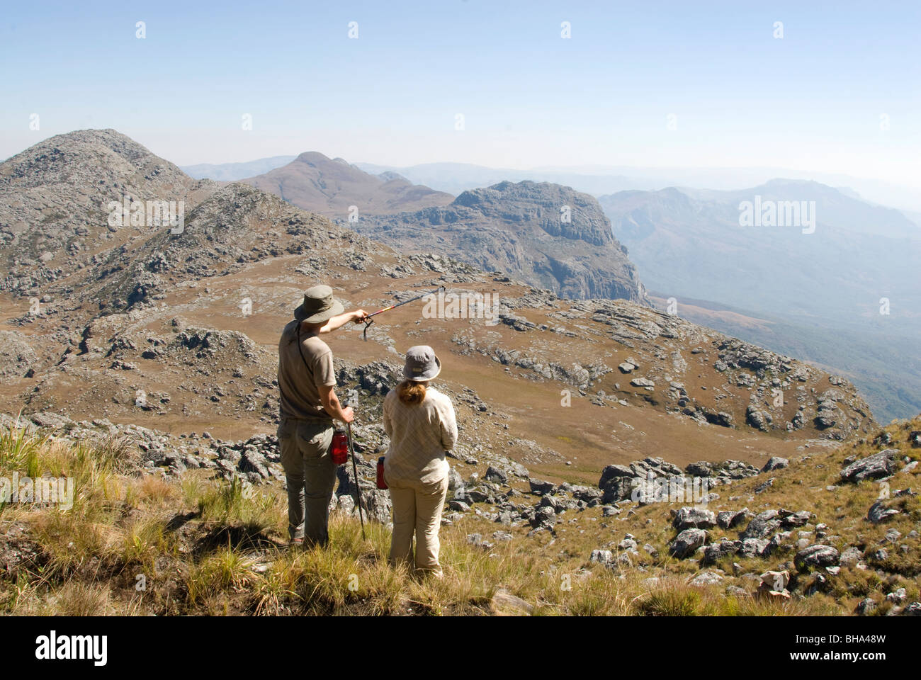 The Chimanimani mountains offer hikers some of the most pristine and ...