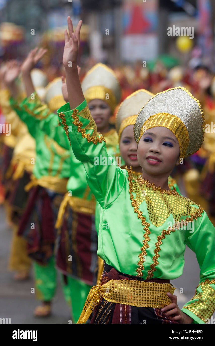 dancers in Sinulog festival,cebu city, philippines Stock Photo - Alamy