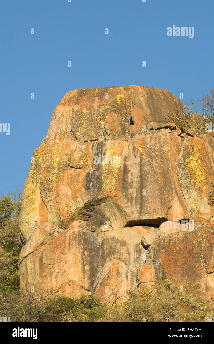 Rhodes Matopos National Park Zimbabwe Africa granite rocks World ...