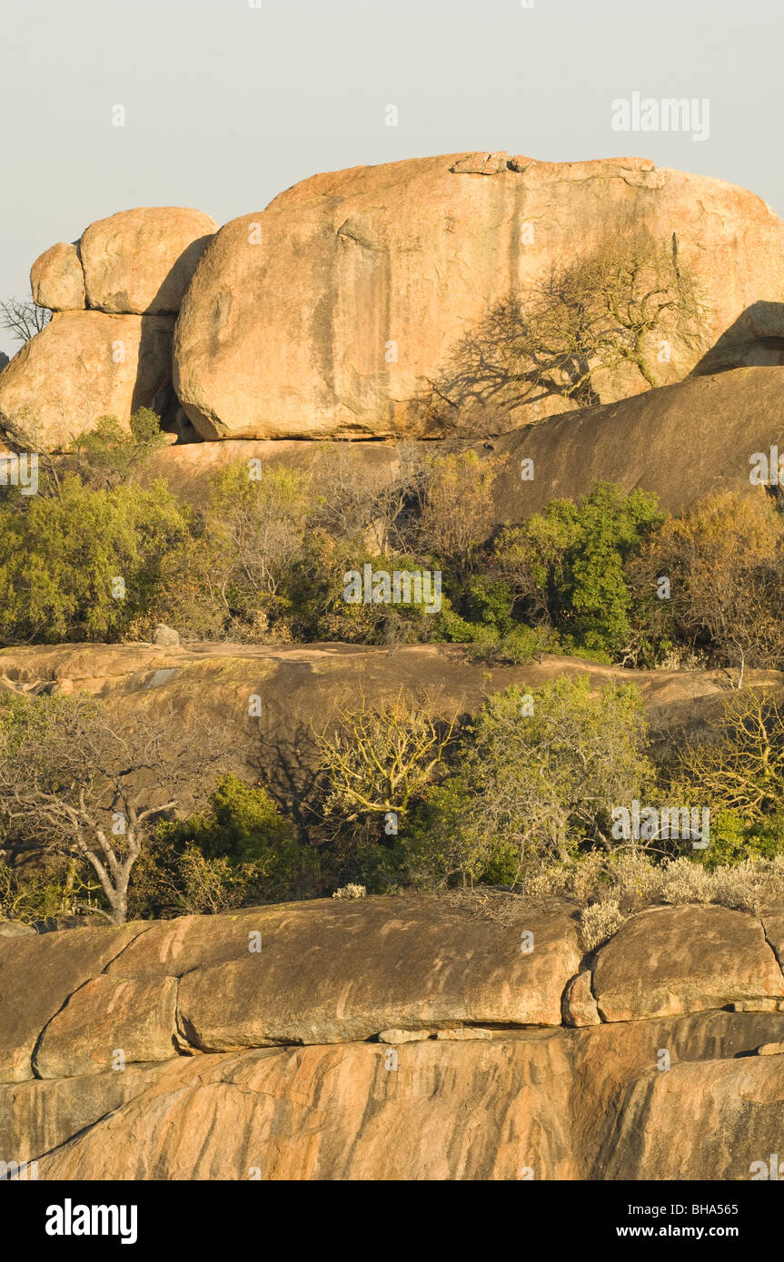 The majestic splendors of Zimbabwe's Rhodes Matopos National Park Stock ...