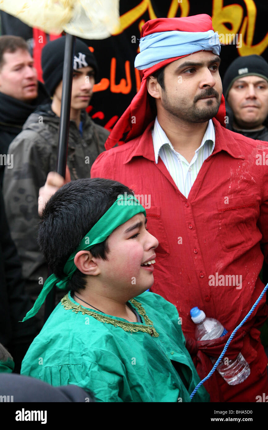 Islamic march in London Stock Photo - Alamy