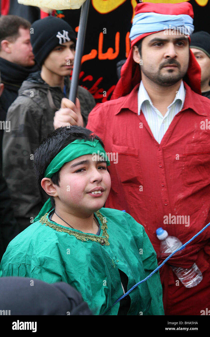 Islamic march in London Stock Photo - Alamy