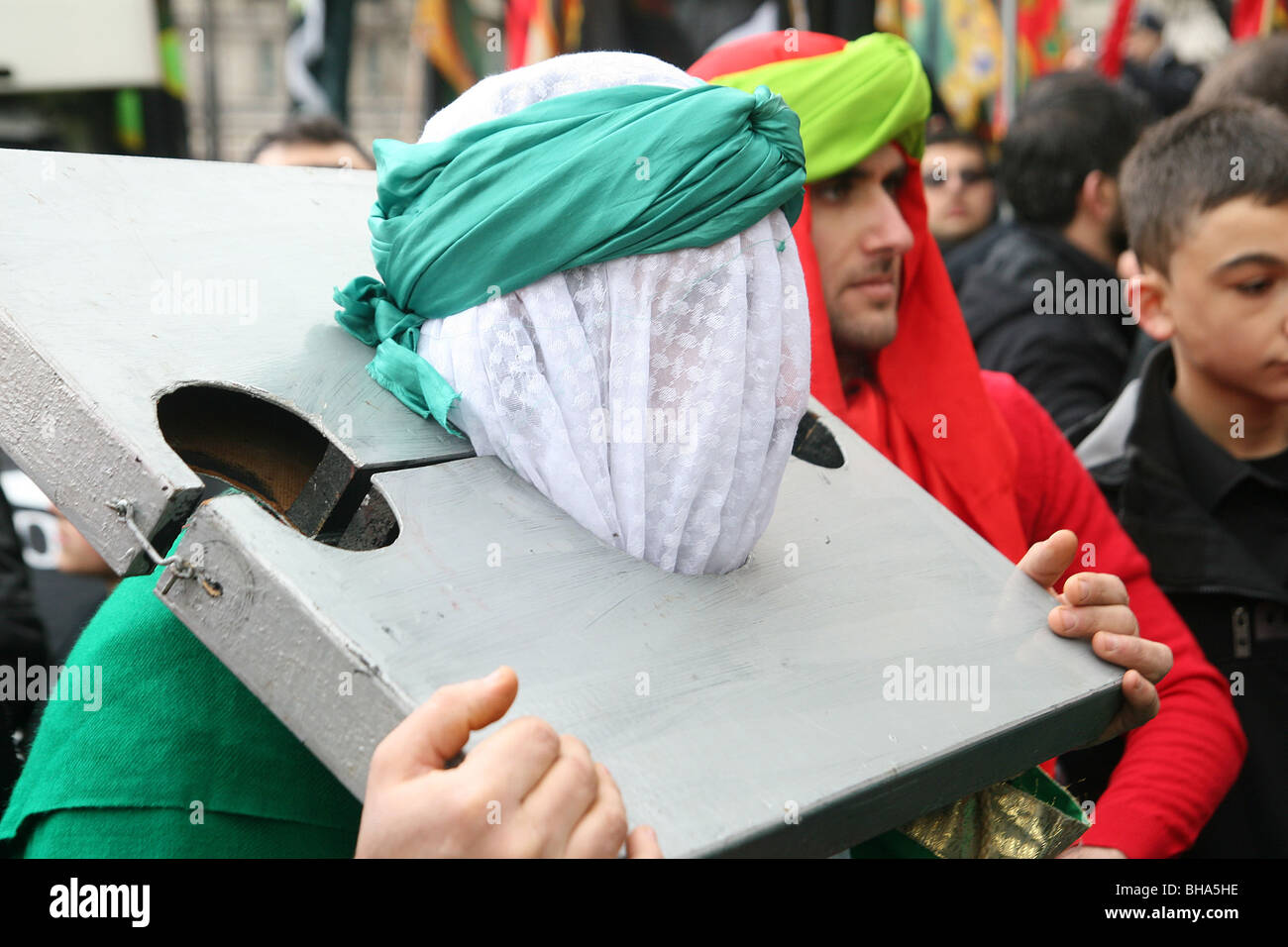 Islamic march in London Stock Photo - Alamy
