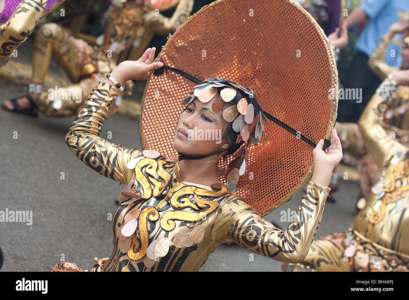 dancers in Sinulog festival,cebu city, philippines Stock Photo - Alamy