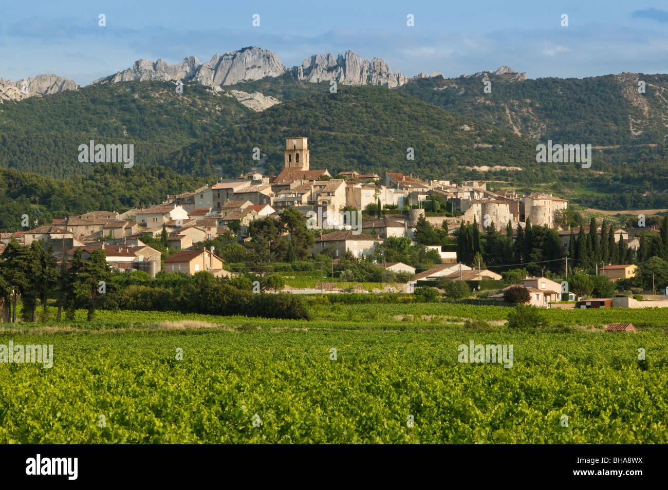 Sablet, Vaucluse (84), Provence, France Stock Photo - Alamy