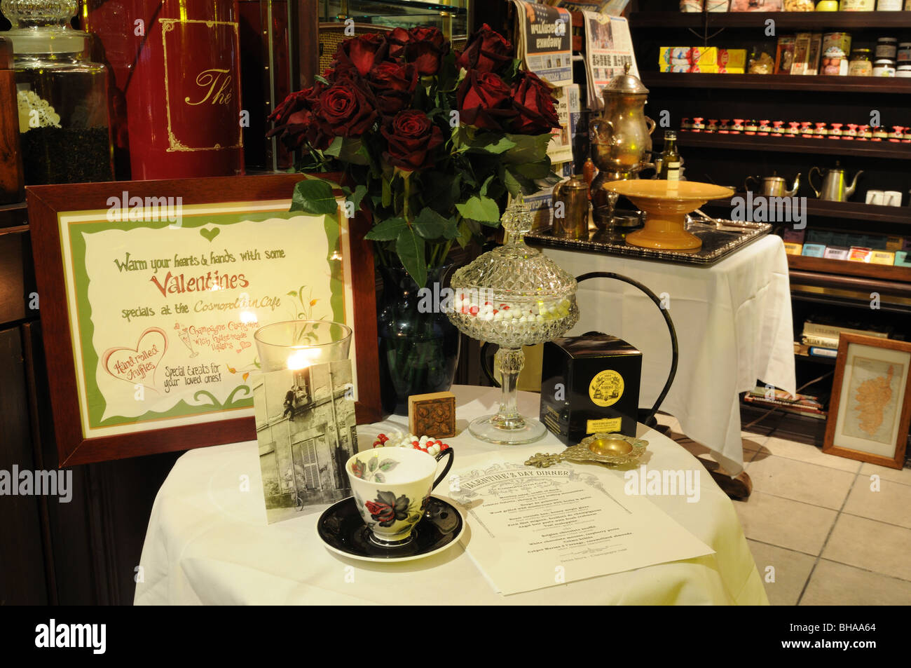 Valentine's Day at Cosmopolitan Cafe in the Tribeca neighborhood of ...