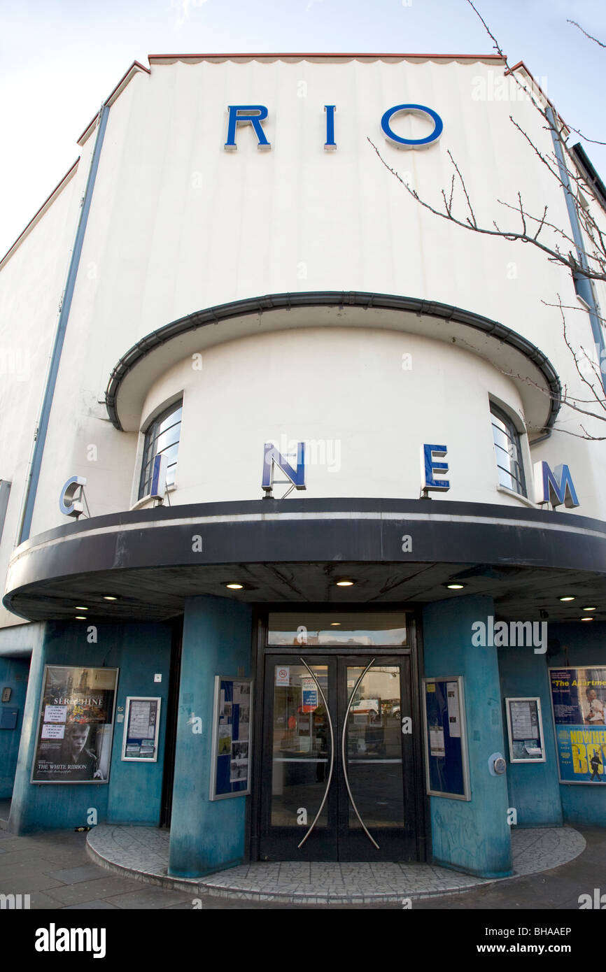Rio Cinema, Dalston, London Stock Photo - Alamy