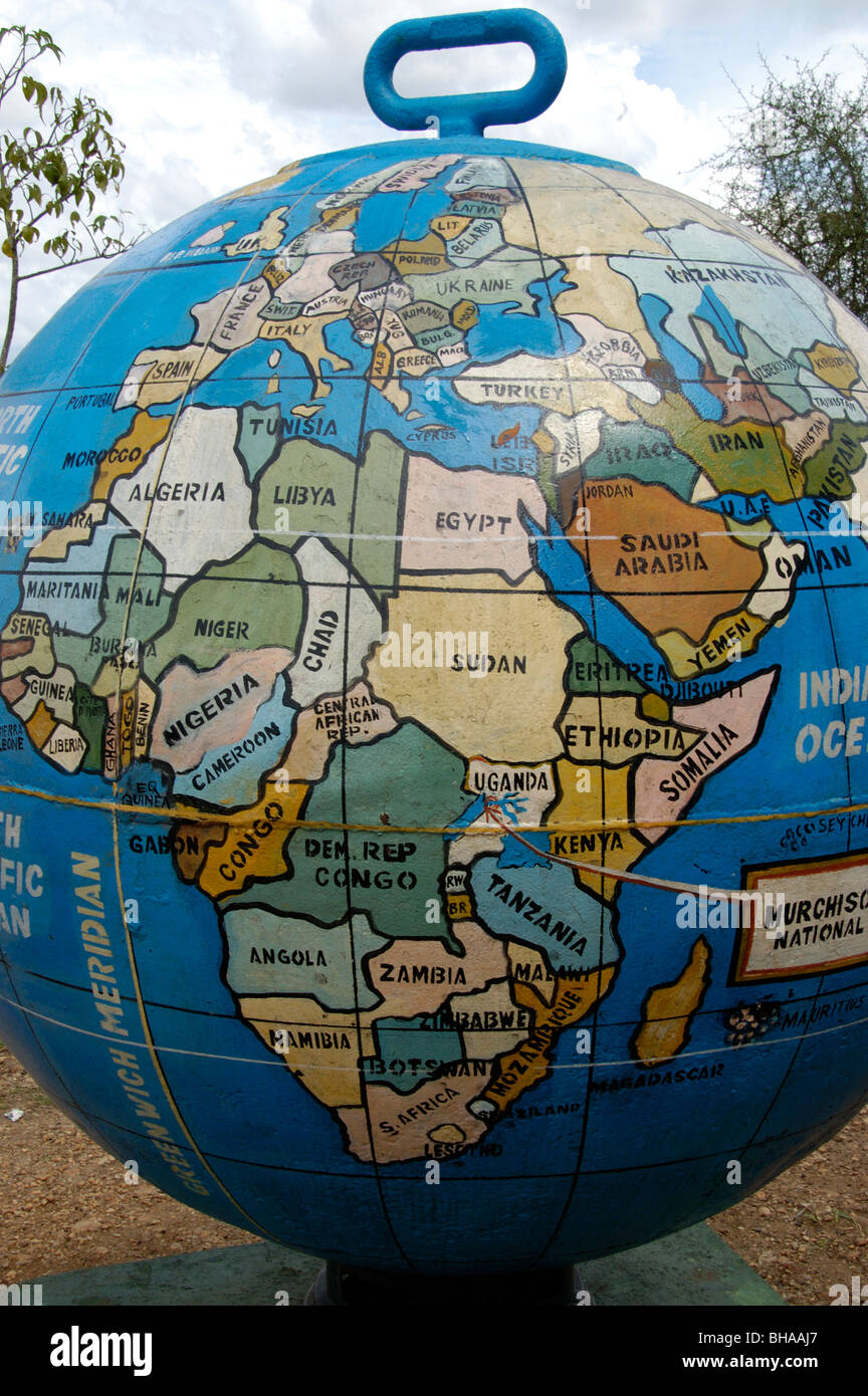 Globe countries hi-res stock photography and images - Alamy