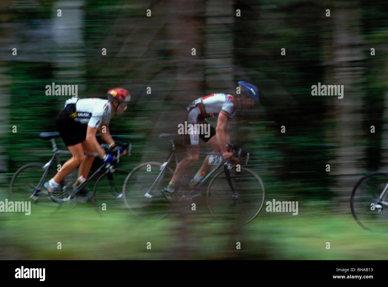 Men in Bike Race Anchorage Alaska Summer Stock Photo - Alamy