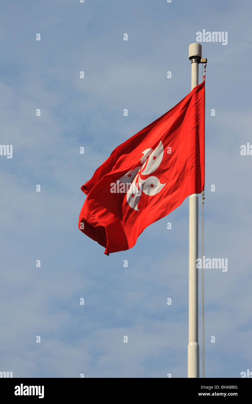 Hong Kong Flag Stock Photo - Alamy