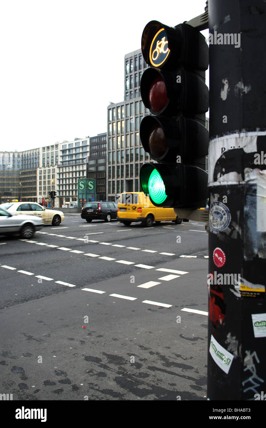 Traffic lights in Germany Stock Photo - Alamy