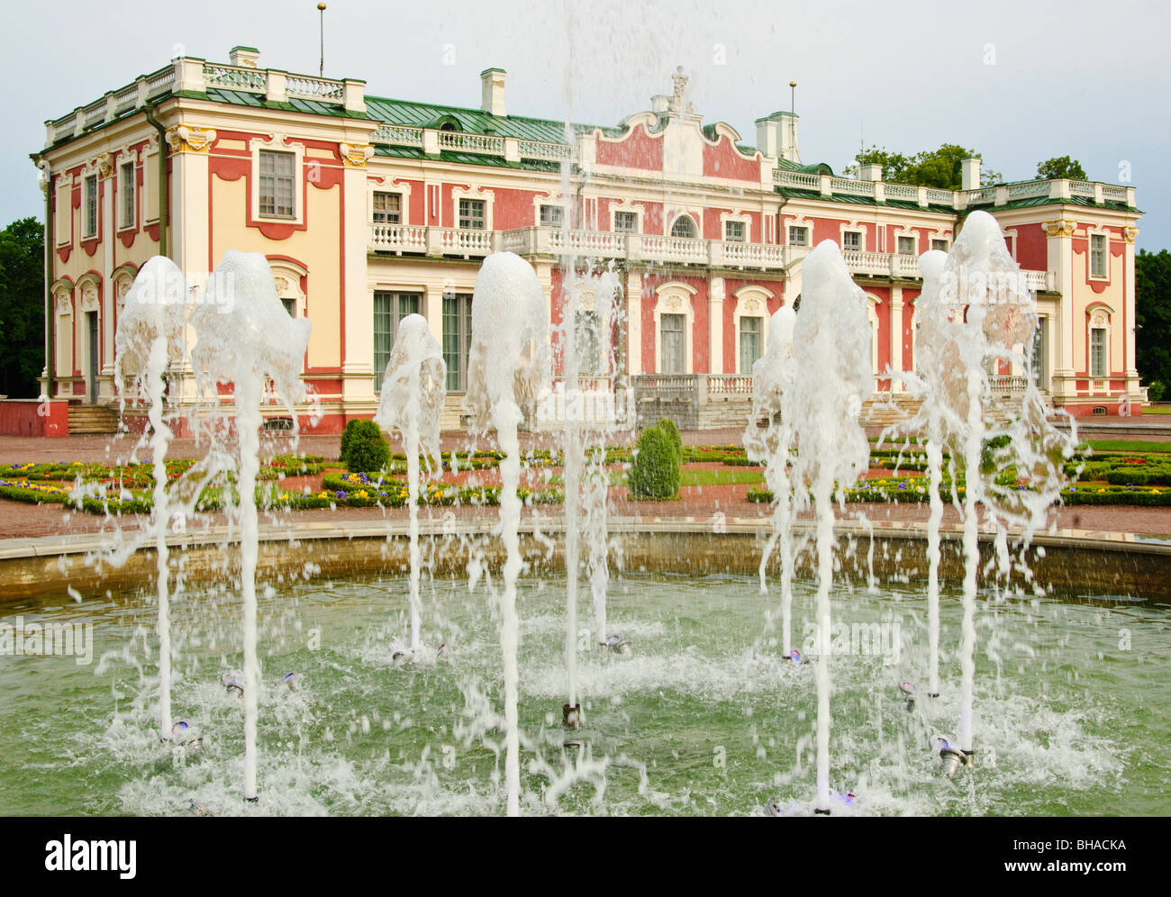 Fountains at Kadrioru loss (Kadriorg palace), Kadrioru park, Kadriorg ...