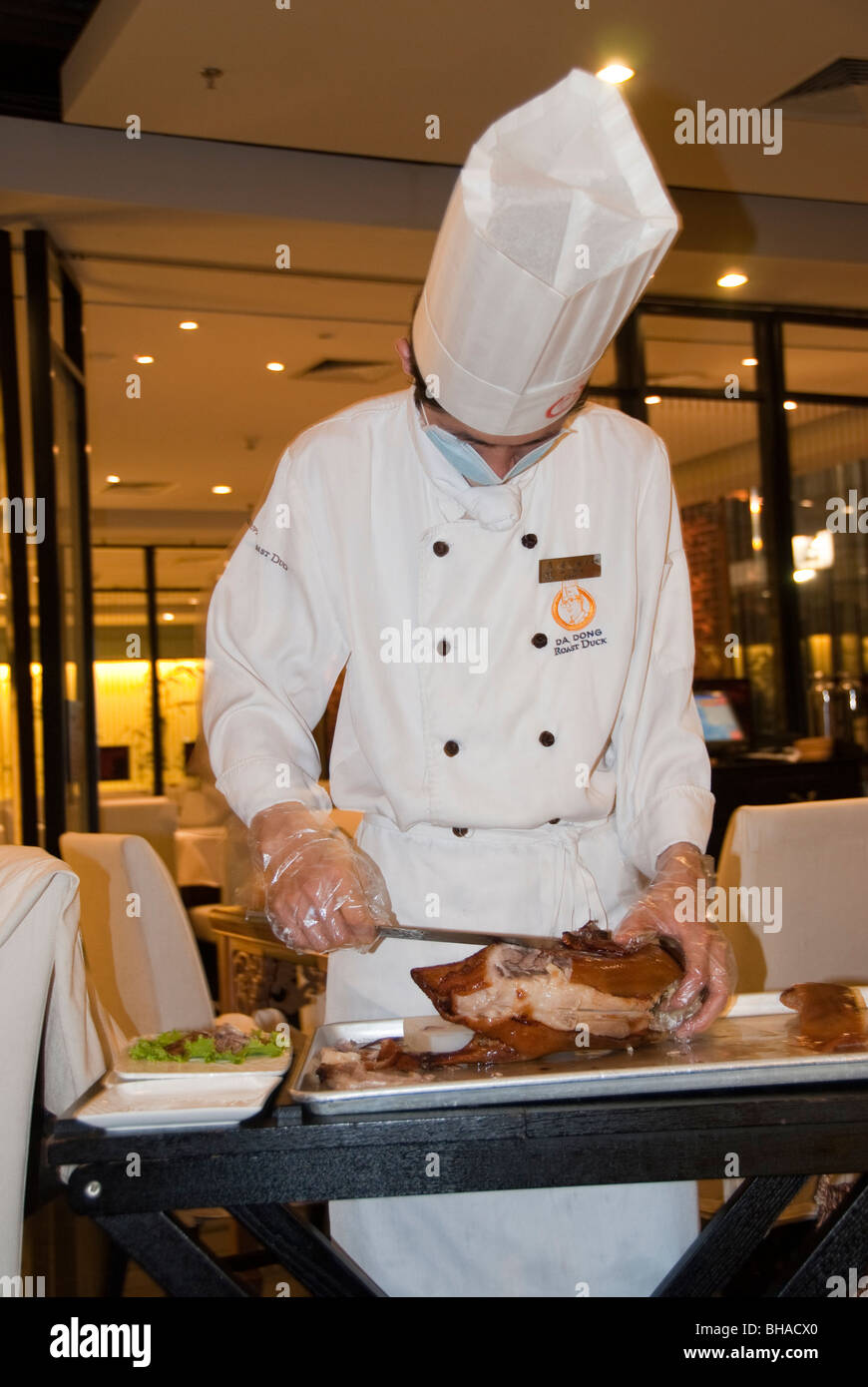 Beijing, CHINA- "Da Dong Roast Duck" "Peking Duck" Chinese Restaurant ...
