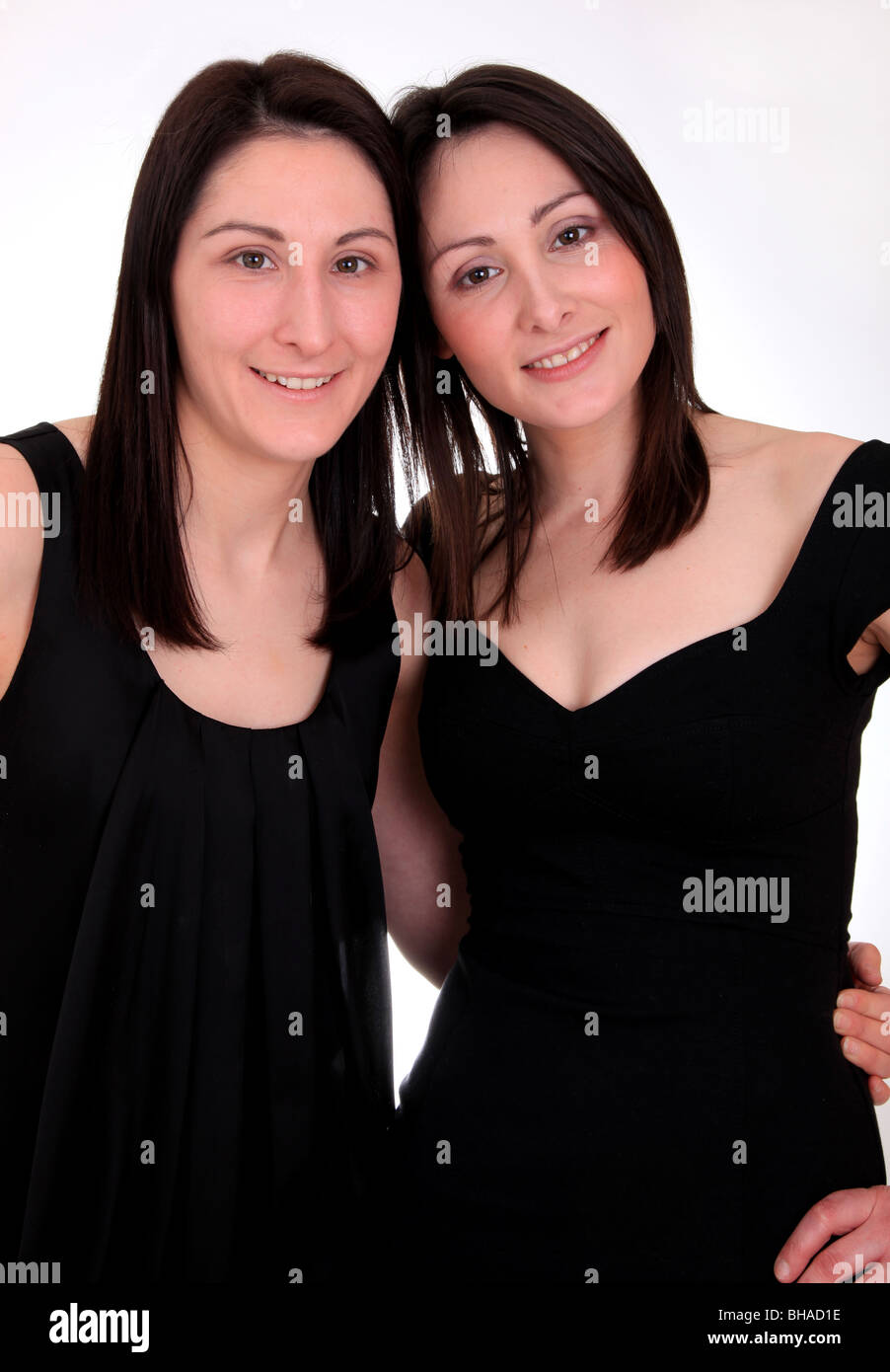 Portrait of sisters Stock Photo - Alamy