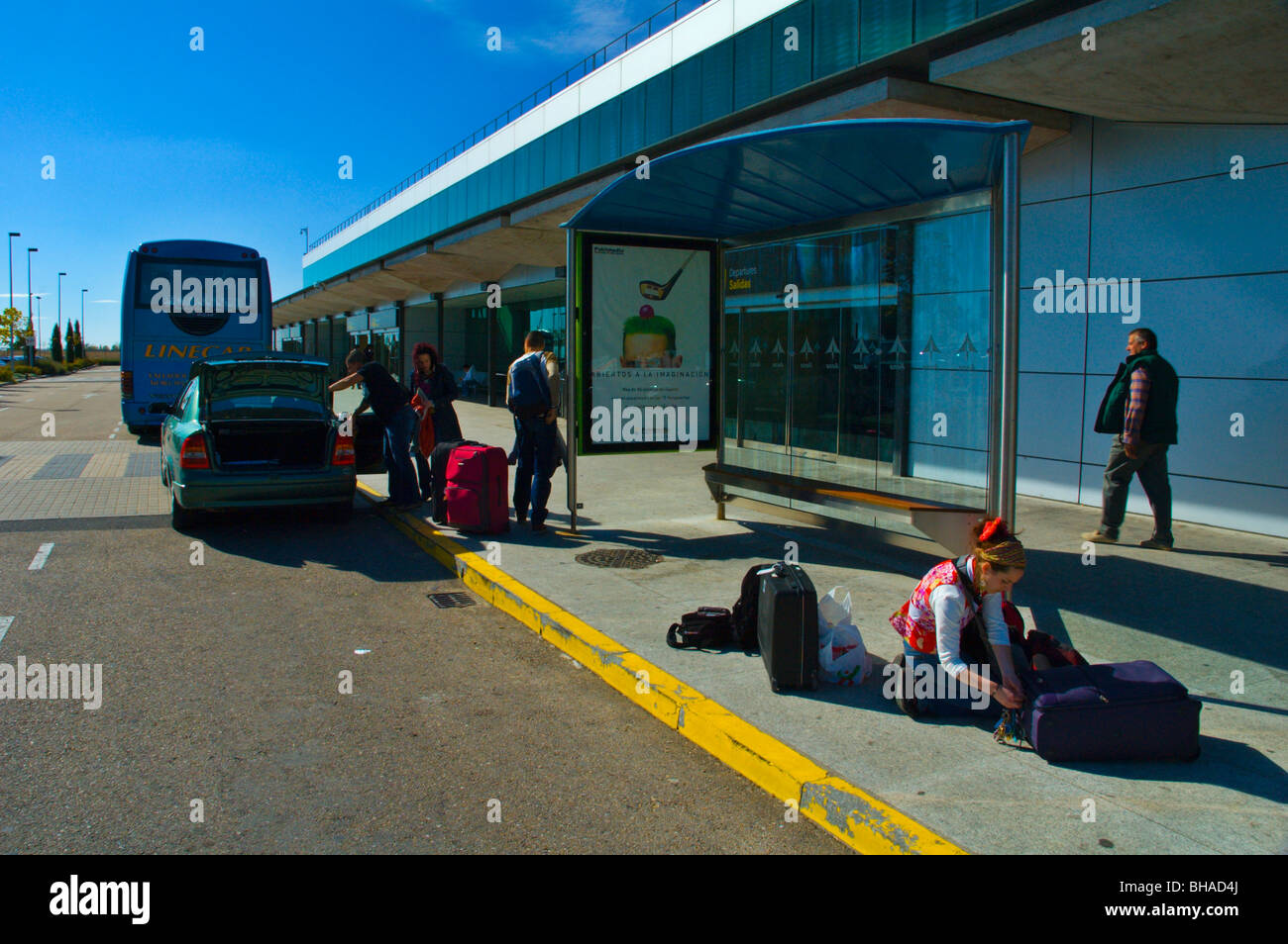 Leon airport hi-res stock photography and images - Alamy