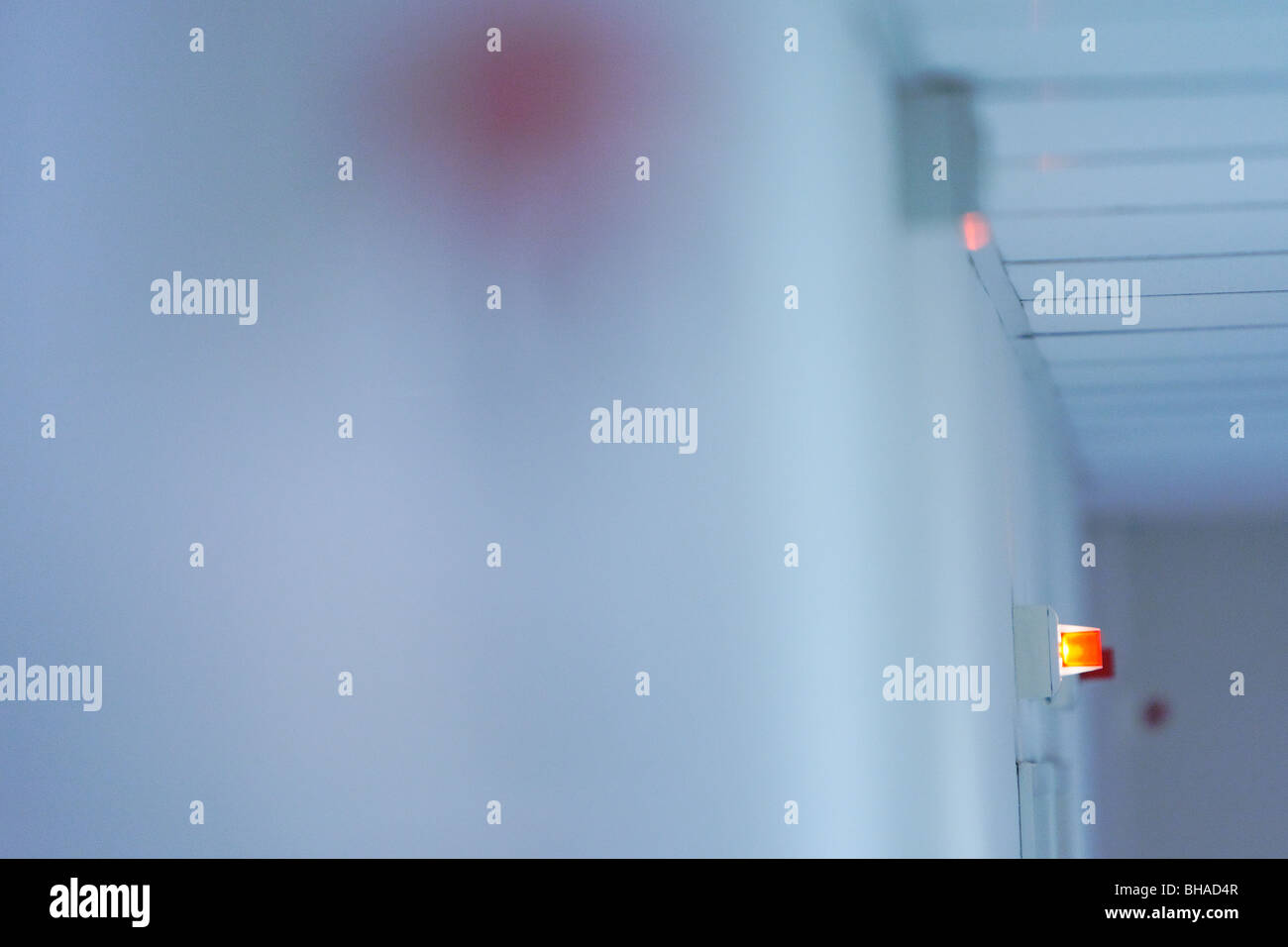 Calling light in a hospital corridor Stock Photo - Alamy