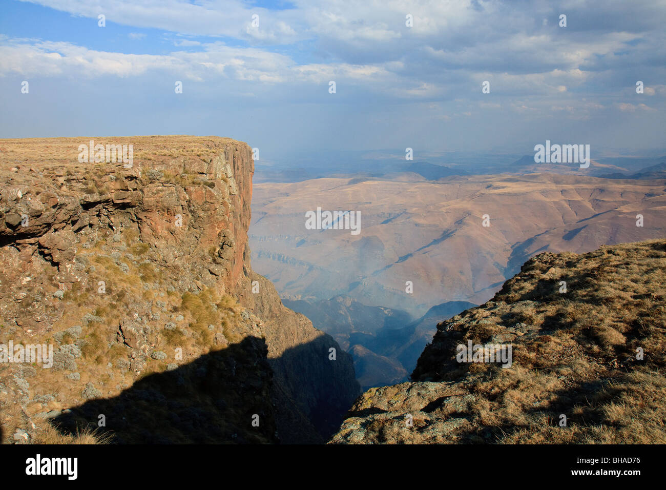 Africa Lesotho Mountain Sani Pass Valley Stock Photo - Alamy