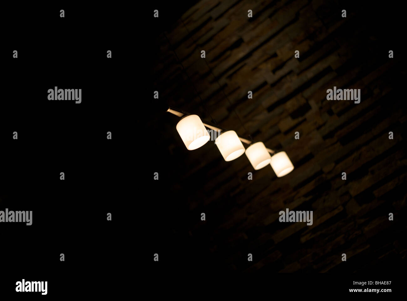 Lighting brick wall hi-res stock photography and images - Alamy