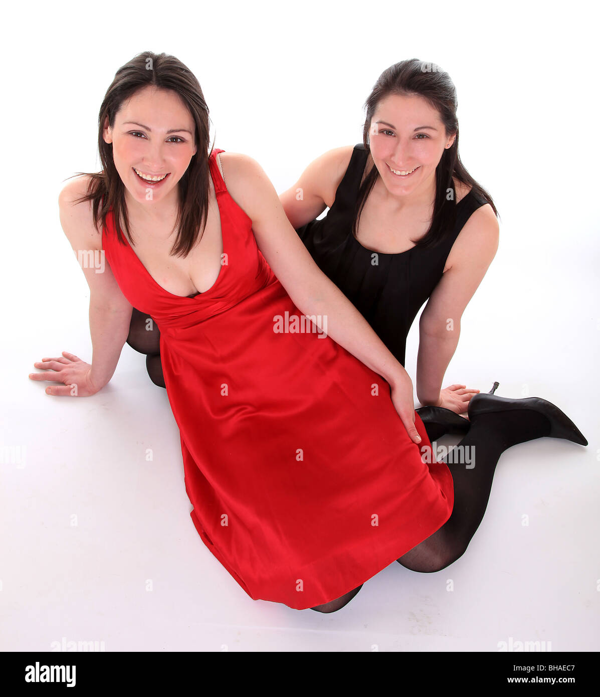 Portrait of sisters Stock Photo - Alamy